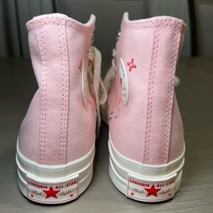 Converse | Shoes | Converse Womens Pink Chuck 7 Y2k Heart | Poshmark